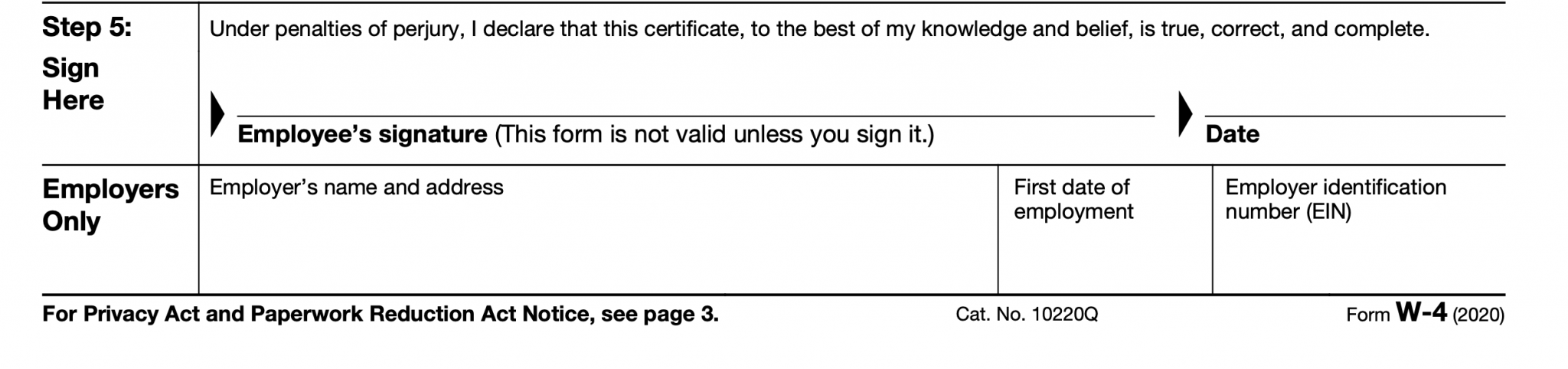 The 2020 W-4 Form...What You Need To Know | Blog - TaxBandits