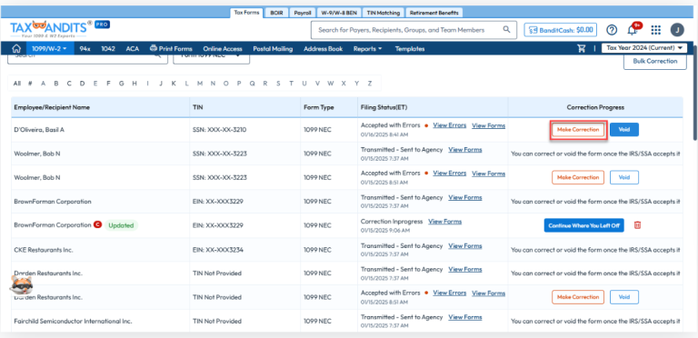 Understanding the ‘Accepted with Errors’ Status of Your 1099 Forms and ...