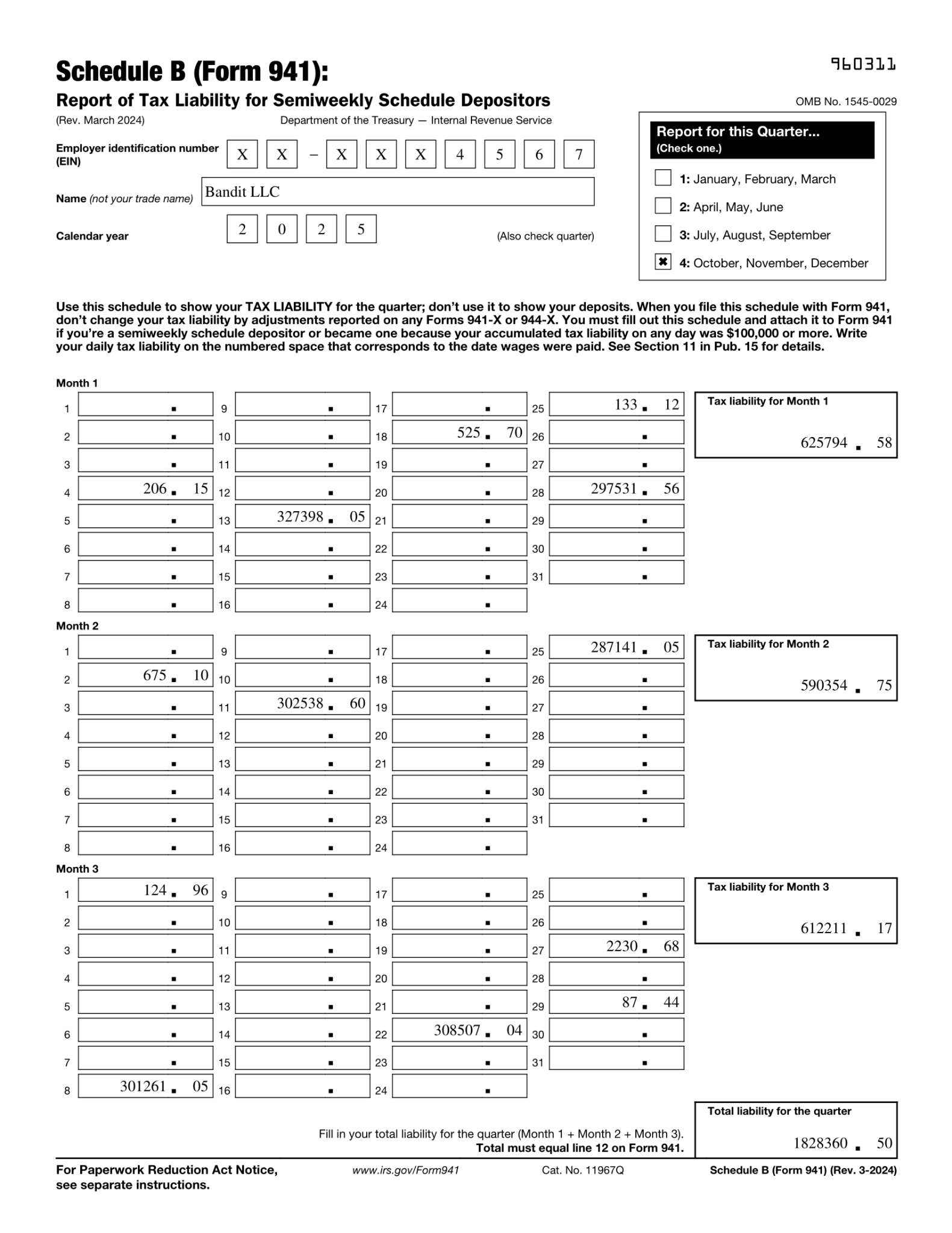 Everything You Need to Know About Schedule B (Form 941)