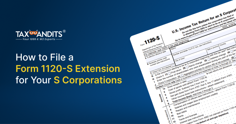 How to File a Form 1120-S Extension for Your S Corporations | Blog ...