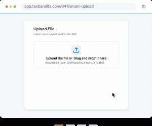 How Smart Upload Works – GIF | Blog - TaxBandits